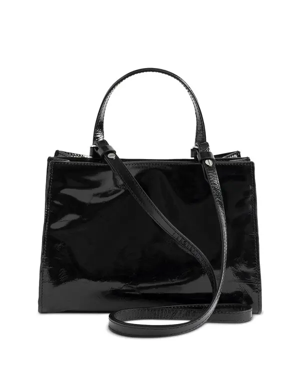 Zadig&Voltaire Jack Mini Vintage Patent Leather Top Handle Bag