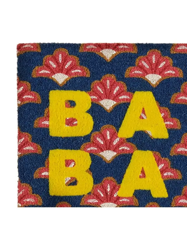 ZSA ZSA ZSU Kerala Bang Bang Coir Doormat, 18 X 30