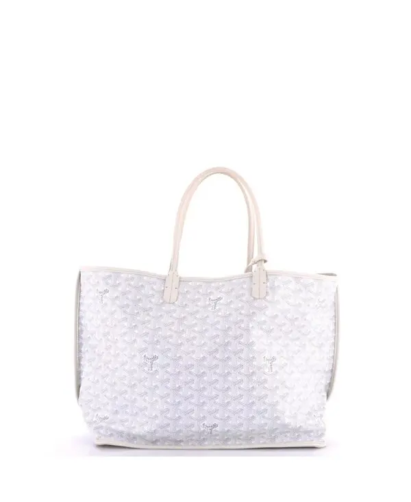 Goyard Pm Anjou Reversible Tote Coated Canvas - White