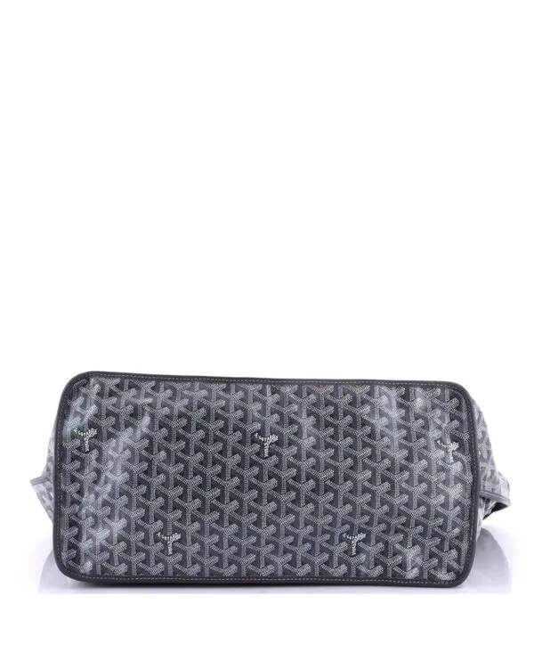 Goyard Gm Anjou Reversible Tote Coated Canvas - Gray