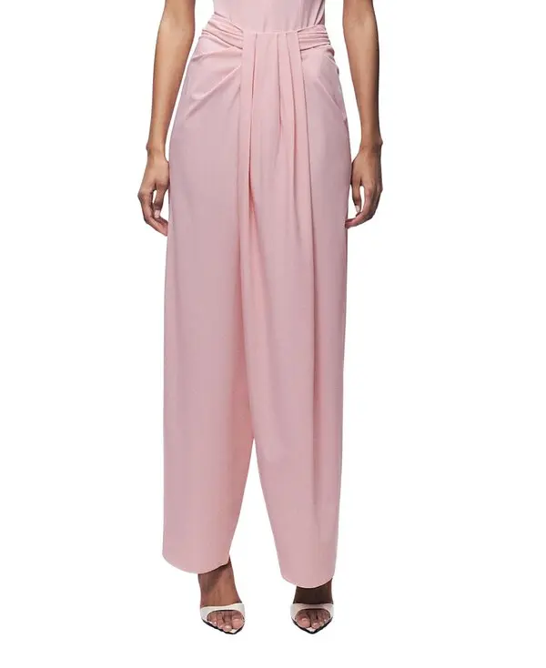 NOCTURNE Pleated Trousers - Pink