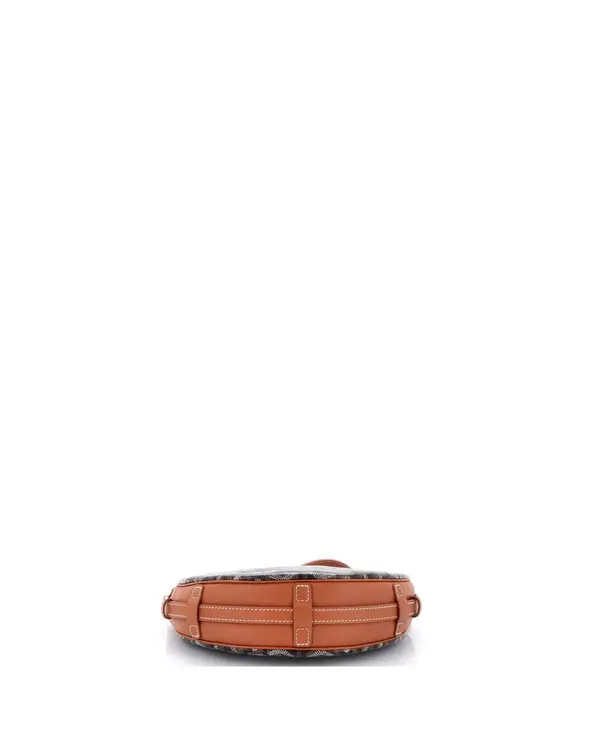 Goyard Hirondelle Shoulder Bag Coated Canvas And Leather