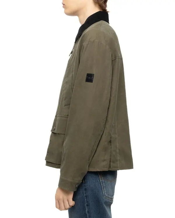 Zadig&Voltaire Konnice Coated Cotton Jacket