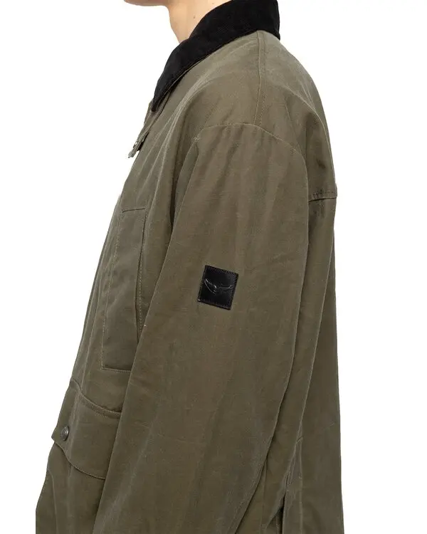 Zadig&Voltaire Konnice Coated Cotton Jacket