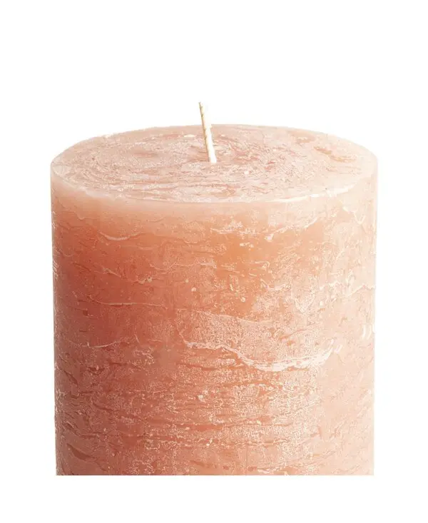 ZSA ZSA ZSU Deurne Pillar Candle, Set Of 2, 3.5 - Rose