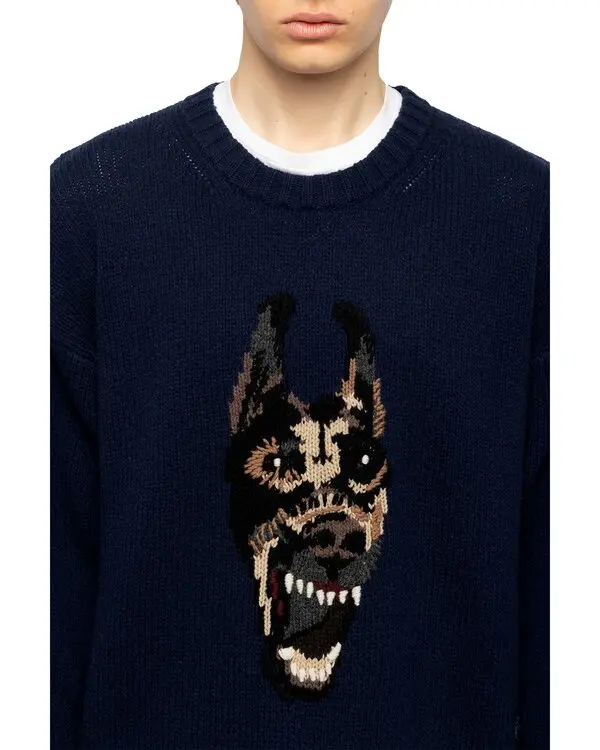 Zadig&Voltaire Swonny Doberman Knit Sweater