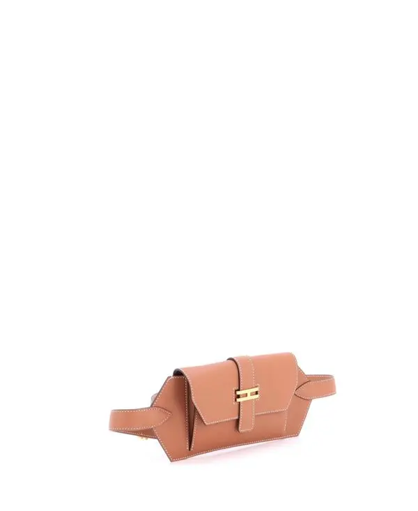 Hermès Elan Pocket 24 Belt Bag Swift - Brown
