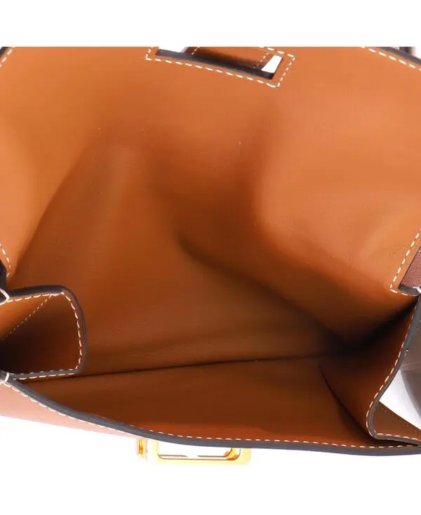 Hermès Elan Pocket 24 Belt Bag Swift - Brown
