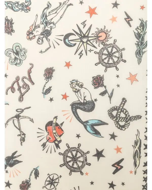Zadig&Voltaire Kerry Tattoo Scarf