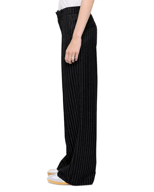 Zadig&Voltaire Panol Tailored Pinstripe Pants