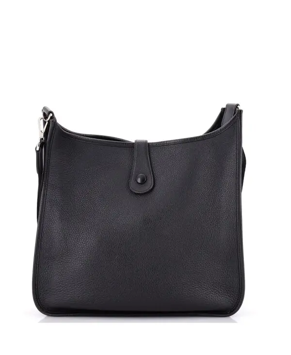 Hermès Gm Evelyne Bag Gen I Clemence - Black