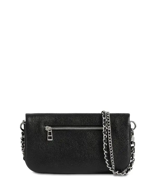 Zadig&Voltaire Rock Mini Arty Tag Leather Shoulder Bag