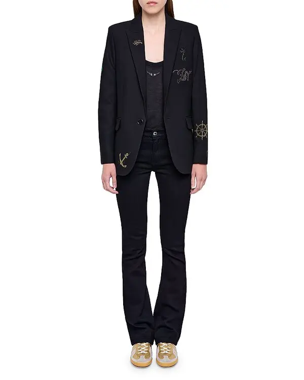Zadig&Voltaire Valse Strass Multina Blazer
