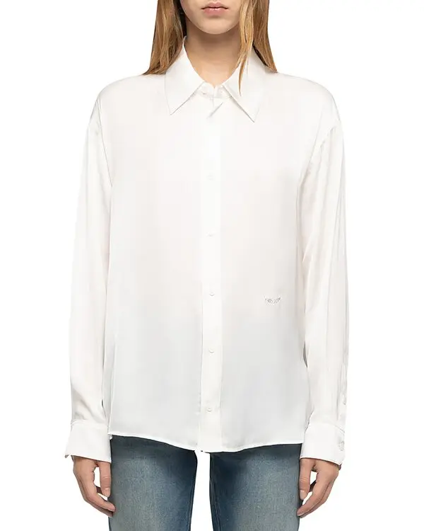 Zadig&Voltaire Tyrica Satin Shirt - Judo