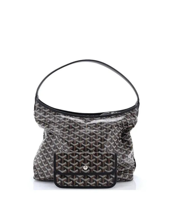 Goyard Boheme Hobo Coated Canvas