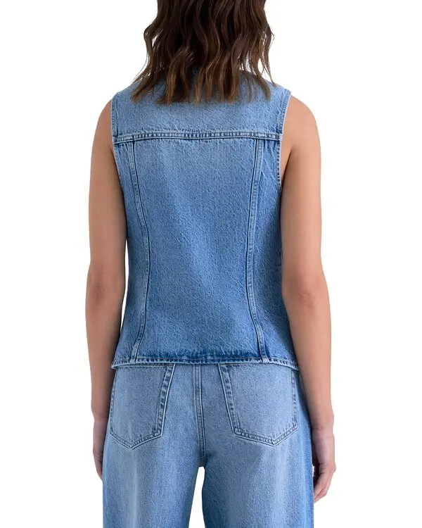 PISTOLA Gia Cotton Denim Vest