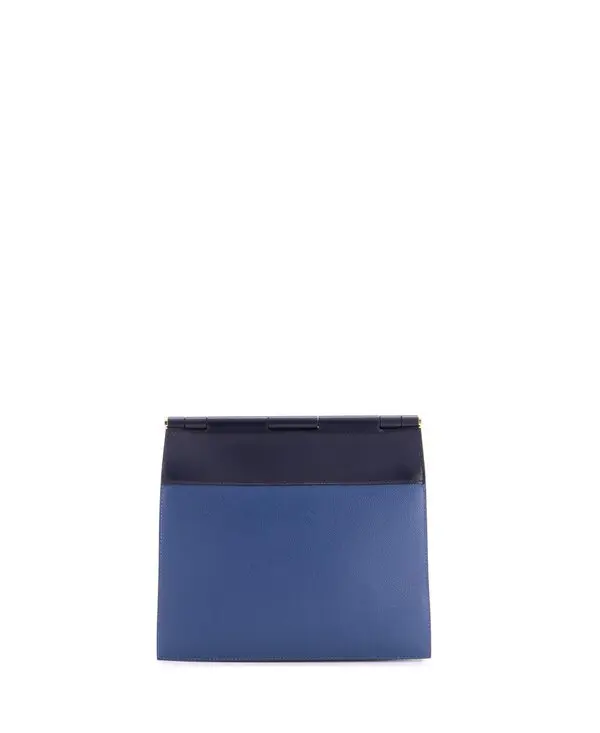 Hermès 24 Sacabar Shoulder Bag Epsom And Swift - Blue