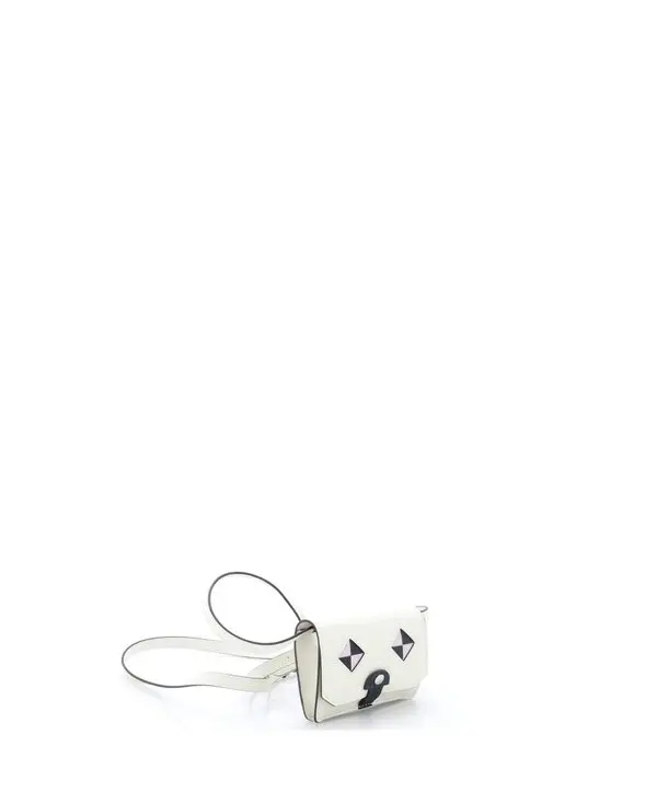 Hermès Chien Card Holder With Strap Swift And Chevre Mysore