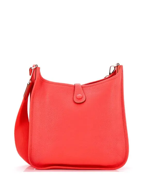 Hermès Pm Evelyne Bag Gen I Clemence - Pink