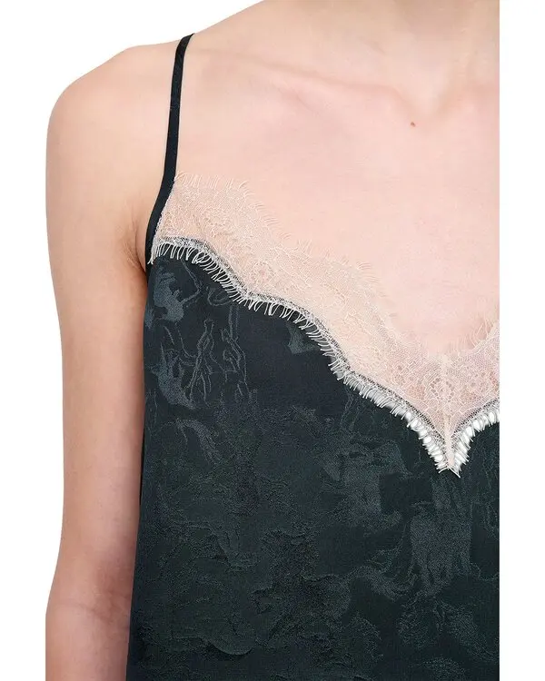 Zadig&Voltaire Cespa Jacquard Horses Silk Camisole