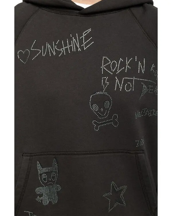 Zadig&Voltaire Embellished Cotton Hoodie