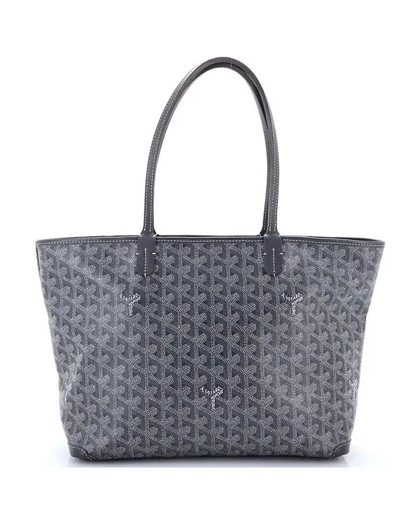 Goyard Pm Artois Tote Coated Canvas - Gray
