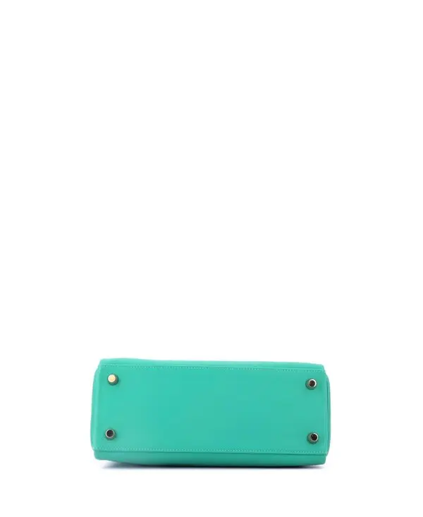 Hermès Kelly 25 Handbag Green Swift With Gold Hardware - Vert Verone