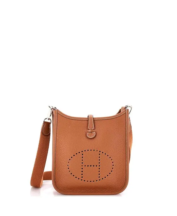 Hermès Tpm Evelyne Bag Gen Iii Clemence - Brown