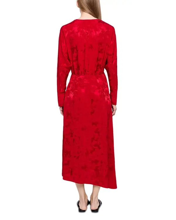 Zadig&Voltaire Rouna Jacquard Horses Silk Dress