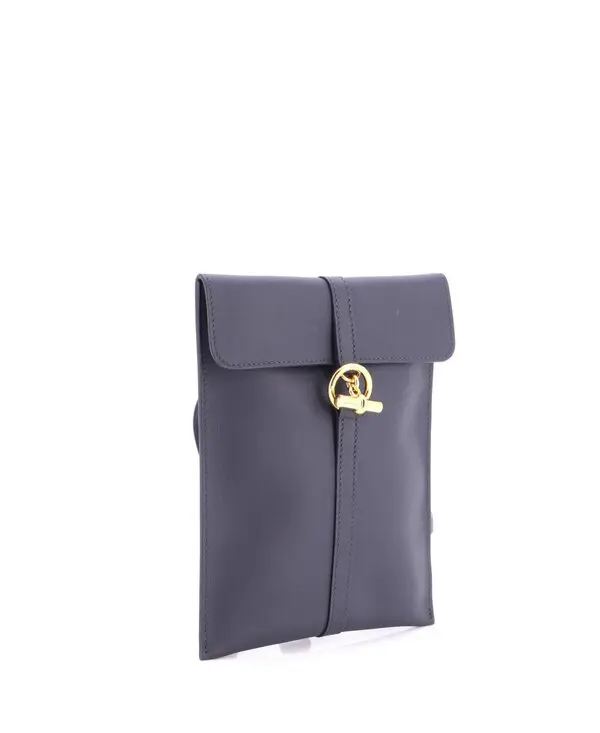 Hermès Glenan To Go Pouch Swift - Blue