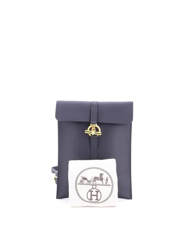 Hermès Glenan To Go Pouch Swift - Blue