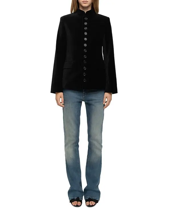 Zadig&Voltaire Vallo Velvet Blazer