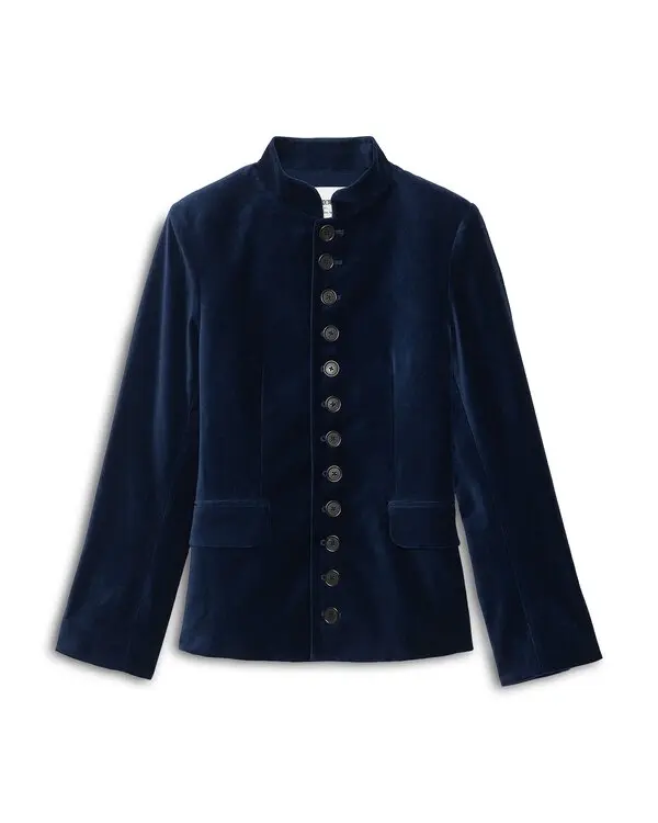 Zadig&Voltaire Vallo Velvet Blazer - Marine