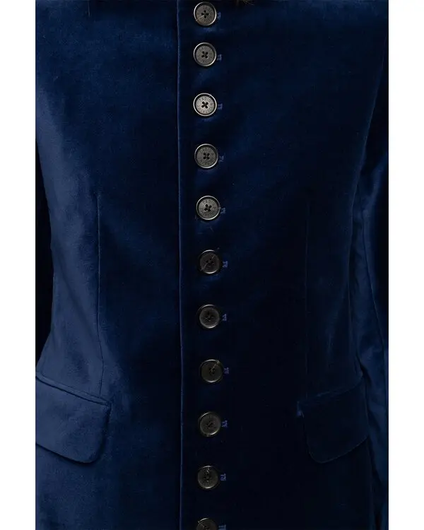 Zadig&Voltaire Vallo Velvet Blazer - Marine
