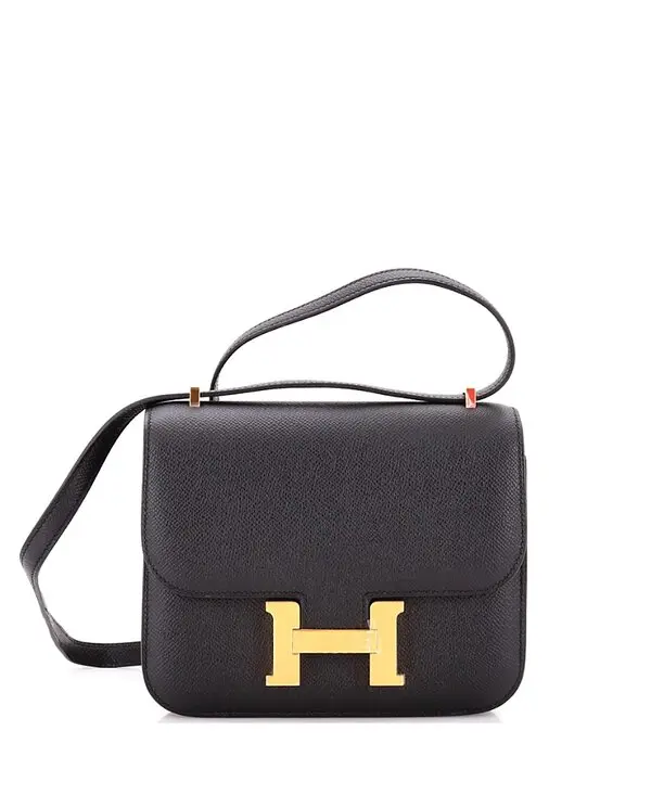 Hermès 18 Constance Nm Bag Epsom - Black