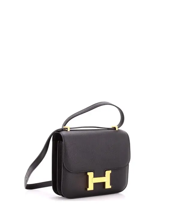 Hermès 18 Constance Nm Bag Epsom - Black