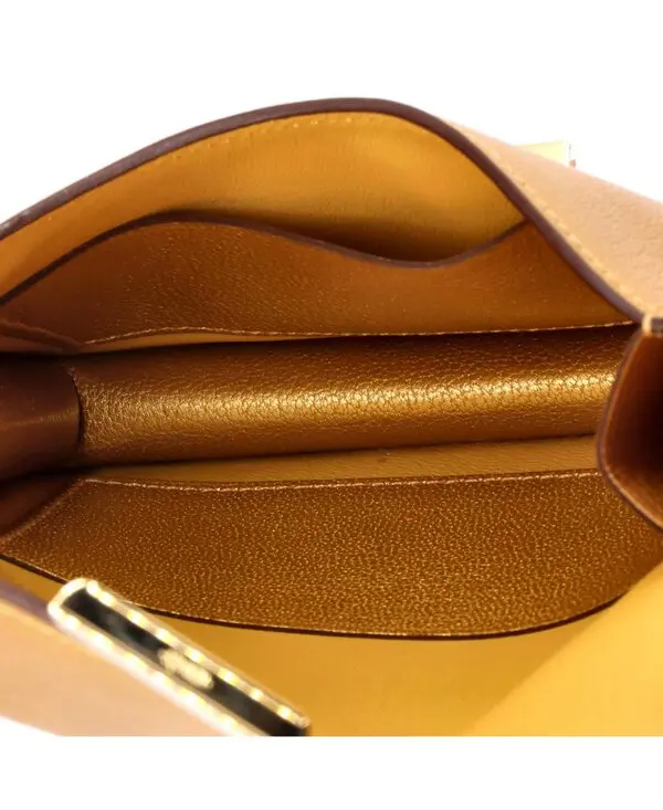 Hermès Constance Slim Wallet Chevre Chamkilight