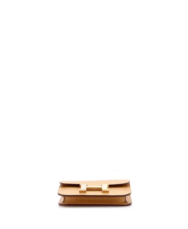 Hermès Constance Slim Wallet Chevre Chamkilight