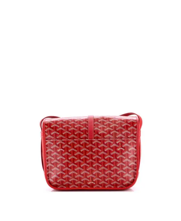 Goyard Mm Belvedere Ii Messenger Bag Coated Canvas