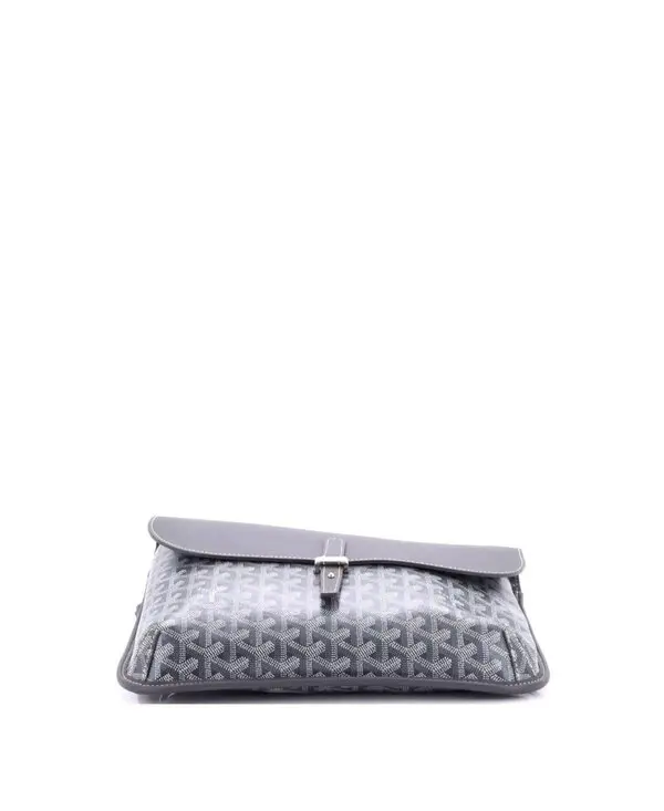 Goyard Coursier Messenger Bag Coated Canvas And Leather