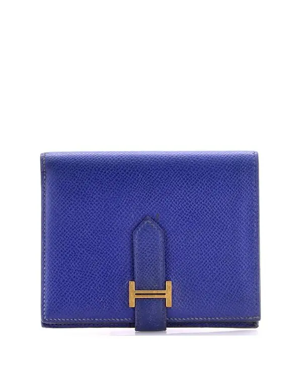 Hermès Compact Bearn Wallet Epsom