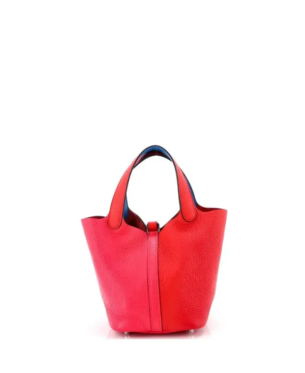 Hermès Pm Picotin Lock Bag Tricolor Clemence