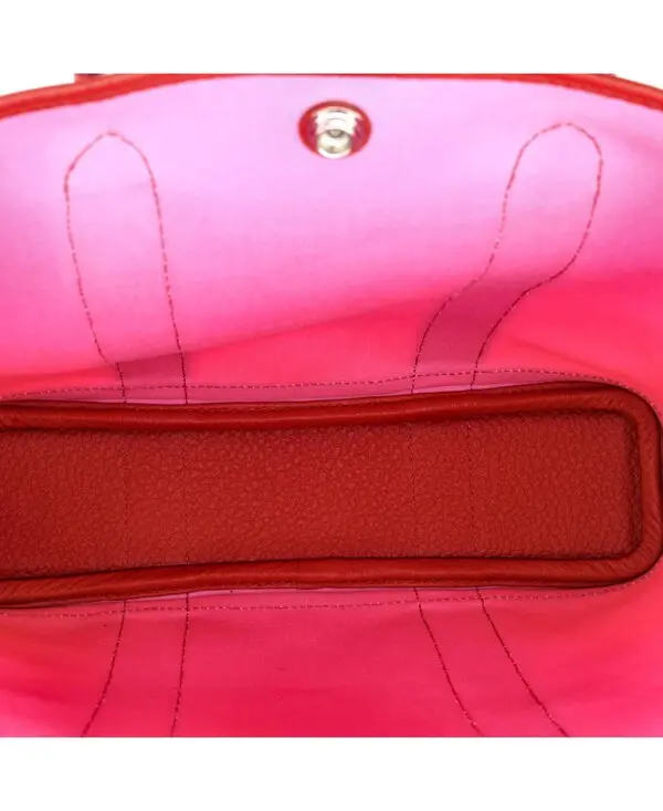 Hermès 28 Garden File Tote Toile And Leather