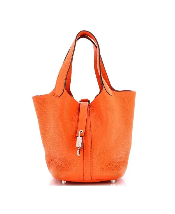 Hermès Pm Picotin Lock Bag Clemence