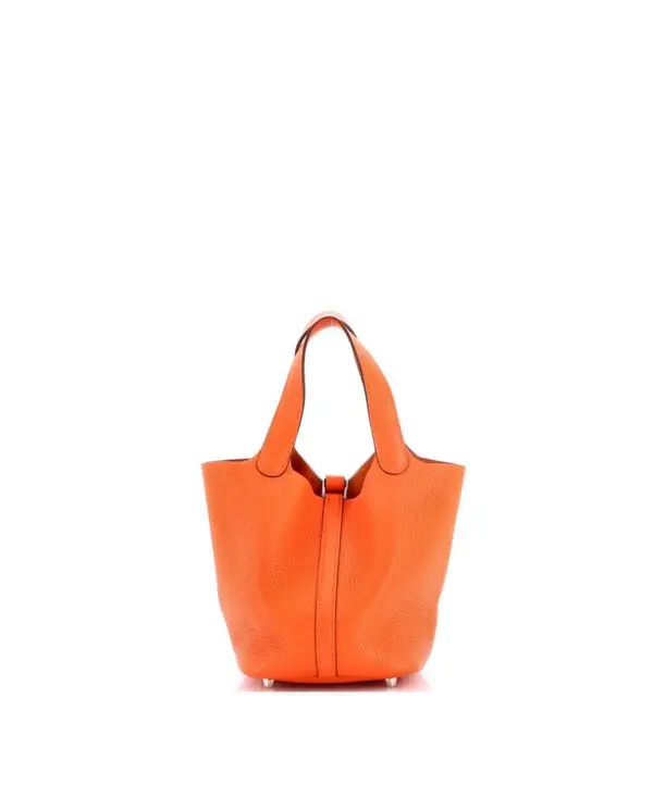 Hermès Pm Picotin Lock Bag Clemence