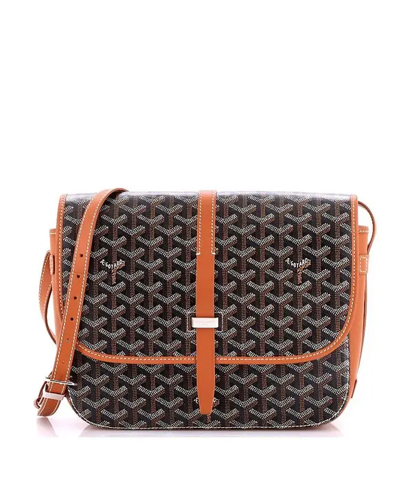 Goyard Mm Belvedere Ii Messenger Bag Coated Canvas