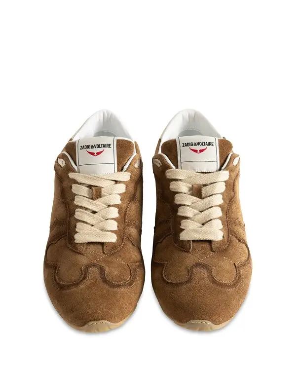 Zadig&Voltaire Dance" Suede Sneakers