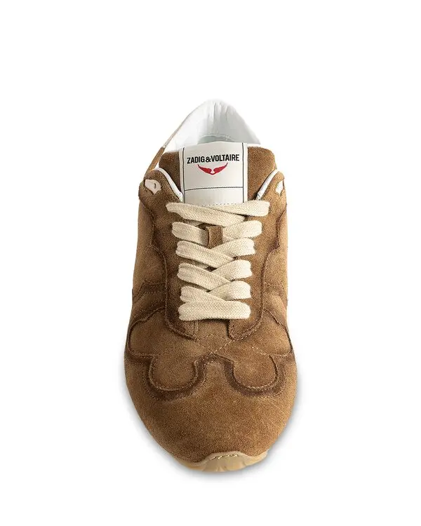 Zadig&Voltaire Dance" Suede Sneakers