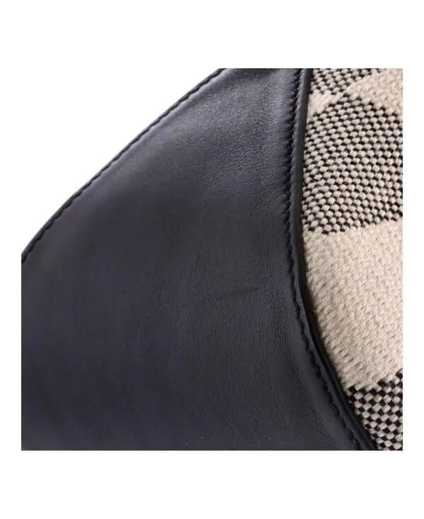 Hermès 40 Cabas H En Biais Tote Canvas With Leather