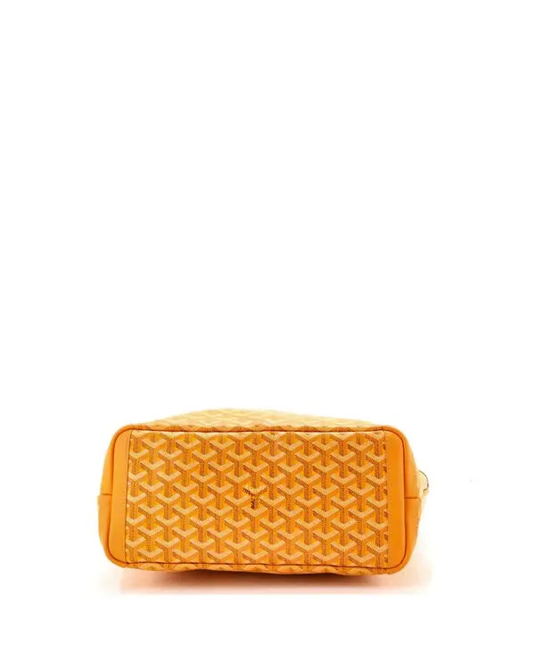 Goyard Pm Artois Tote Coated Canvas - Yellow